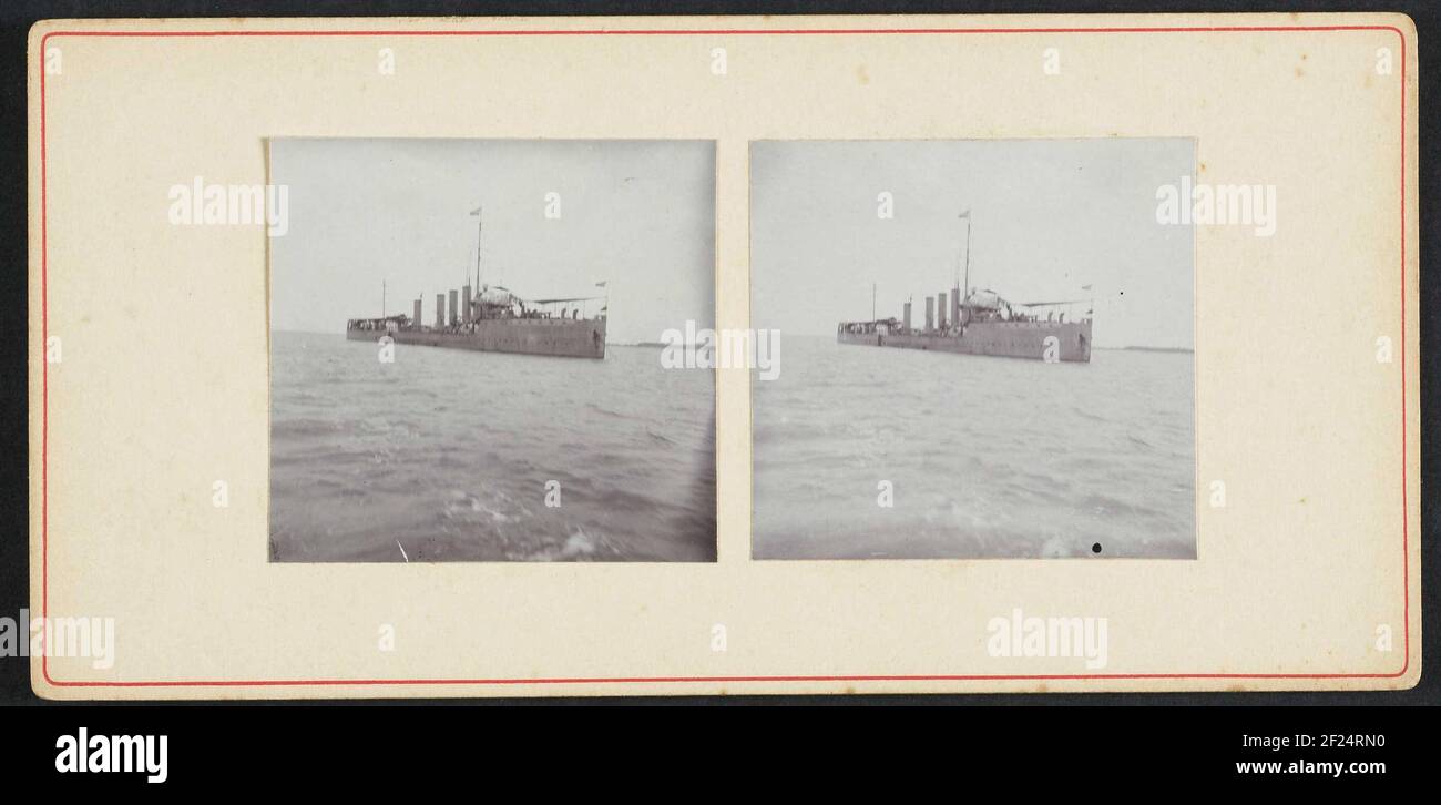 Dutch ship.A Dutch steamship, lying for anchor. Part of a group of ...