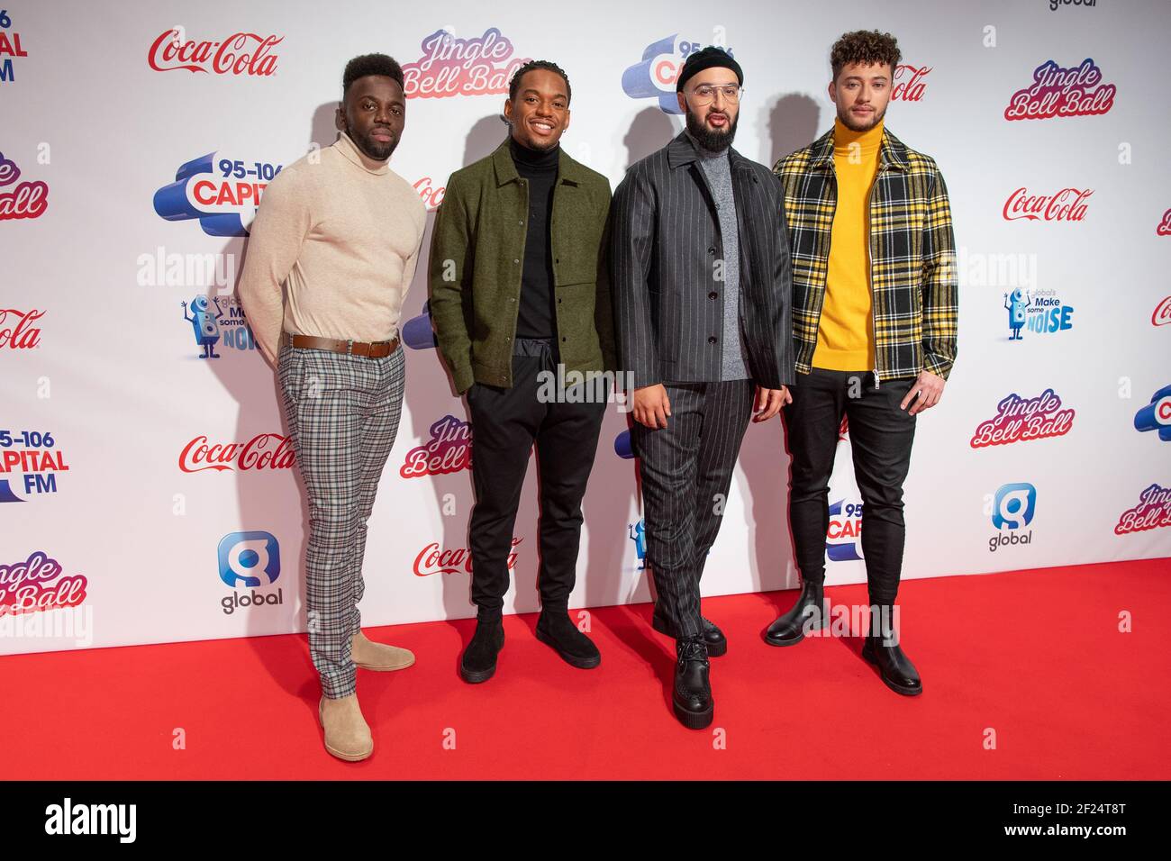 London, United Kingdom. 8th December 2018. Ashley Fongho, Jamaal ...