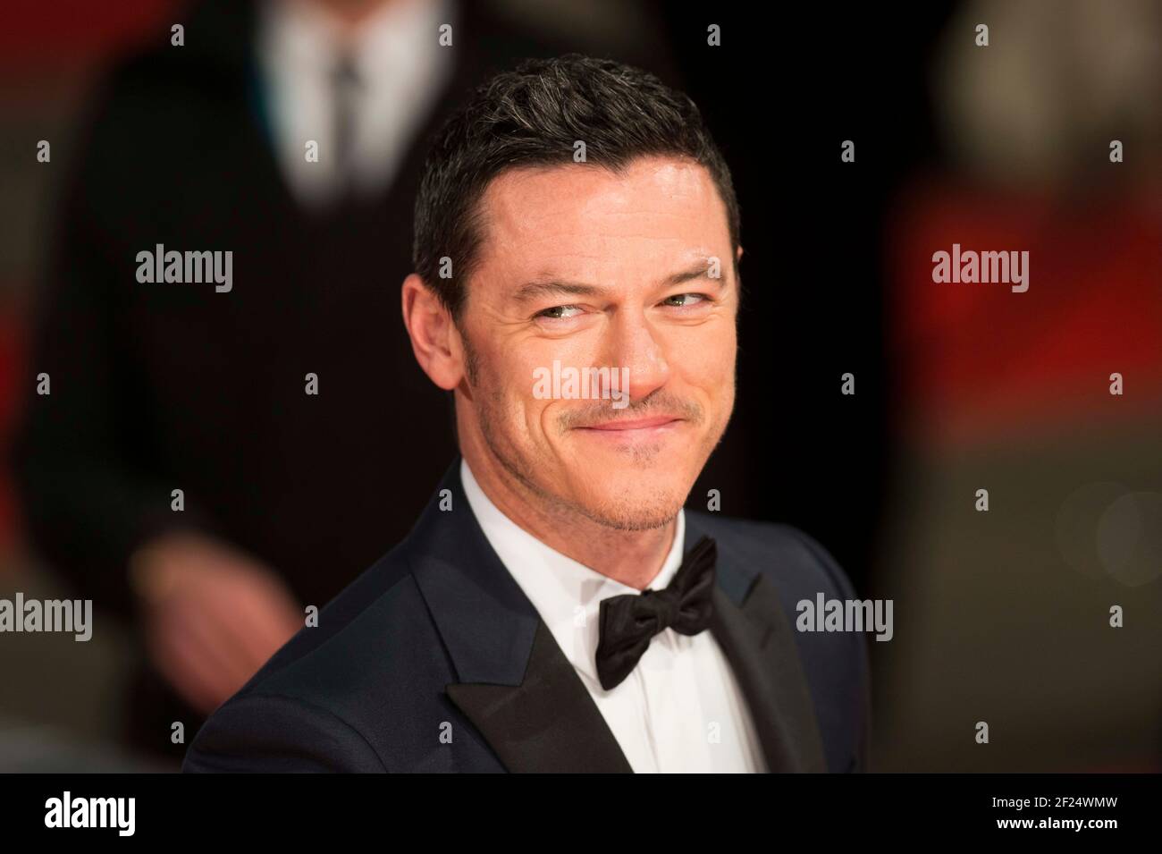 Luke arrives at the EE British Academy Film Awards 2015, at the Royal ...