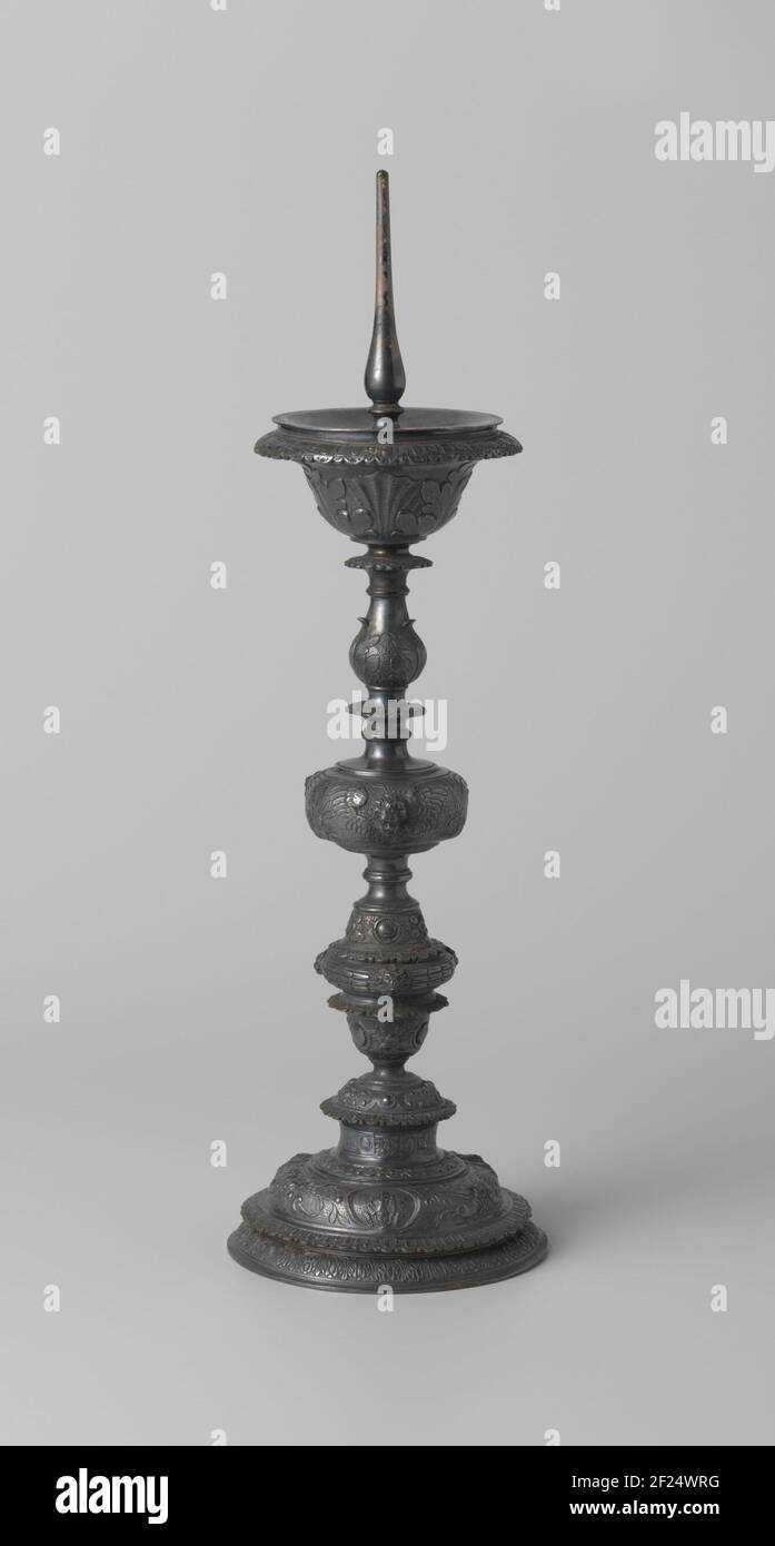 Galvanoplastic reproduction of an altar scandard decorated with fruits ...