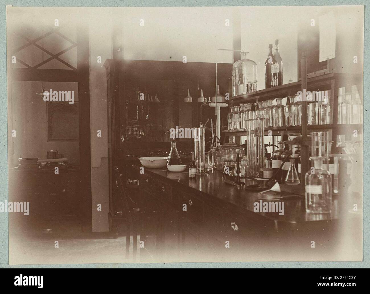 Factory laboratory on Madura; 1910; Photographies.photo from album ...