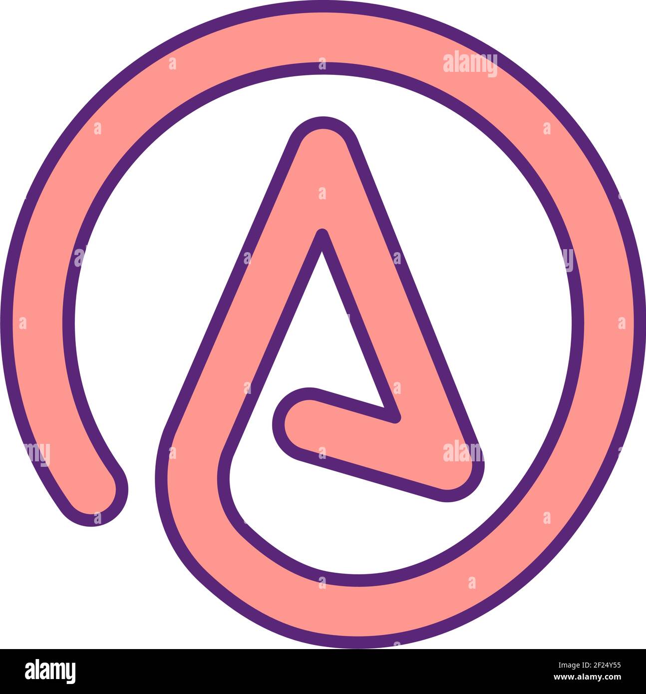Agnosticism symbol hi-res stock photography and images - Alamy