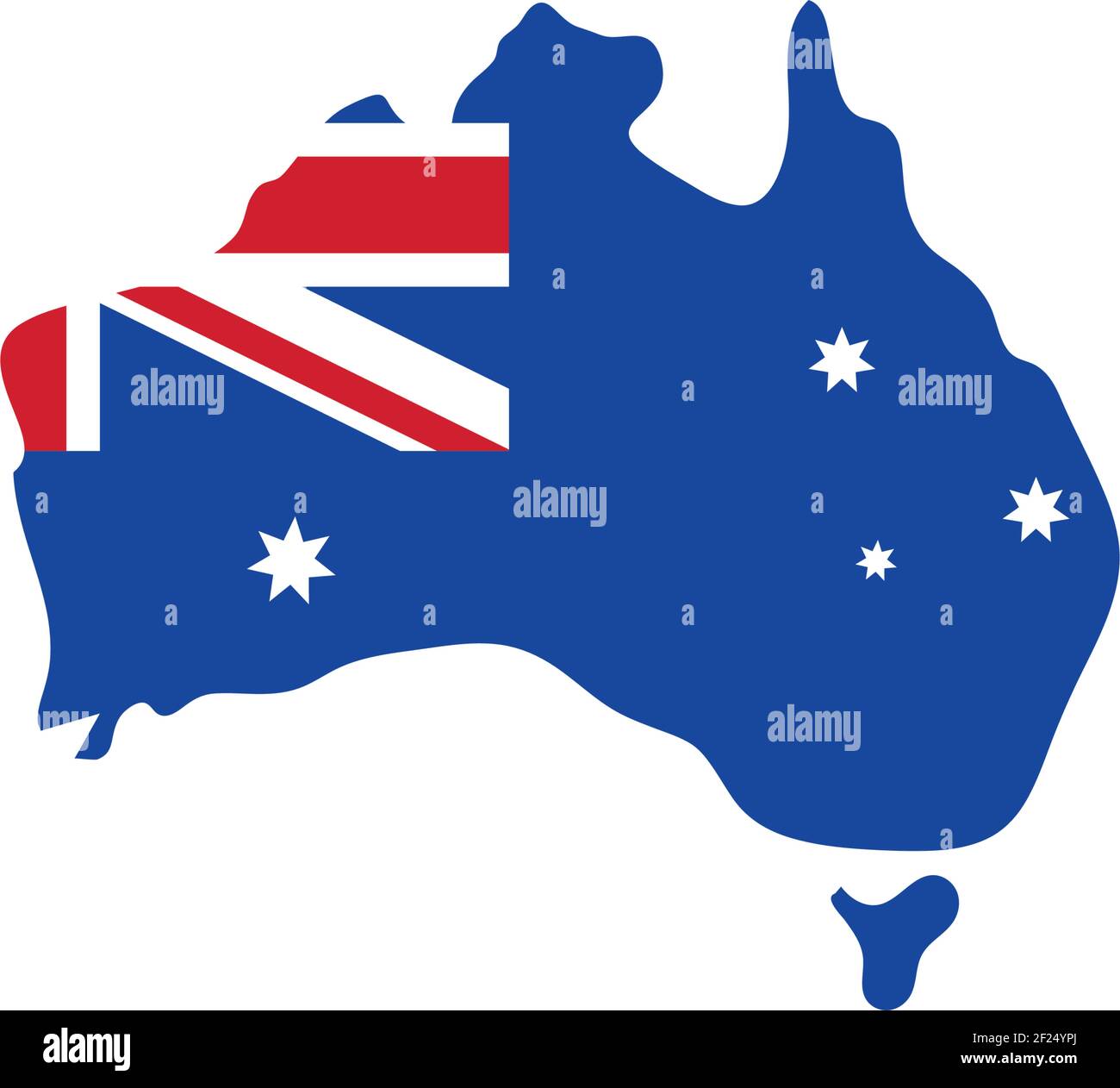 Australasia vector map hi-res stock photography and images - Alamy