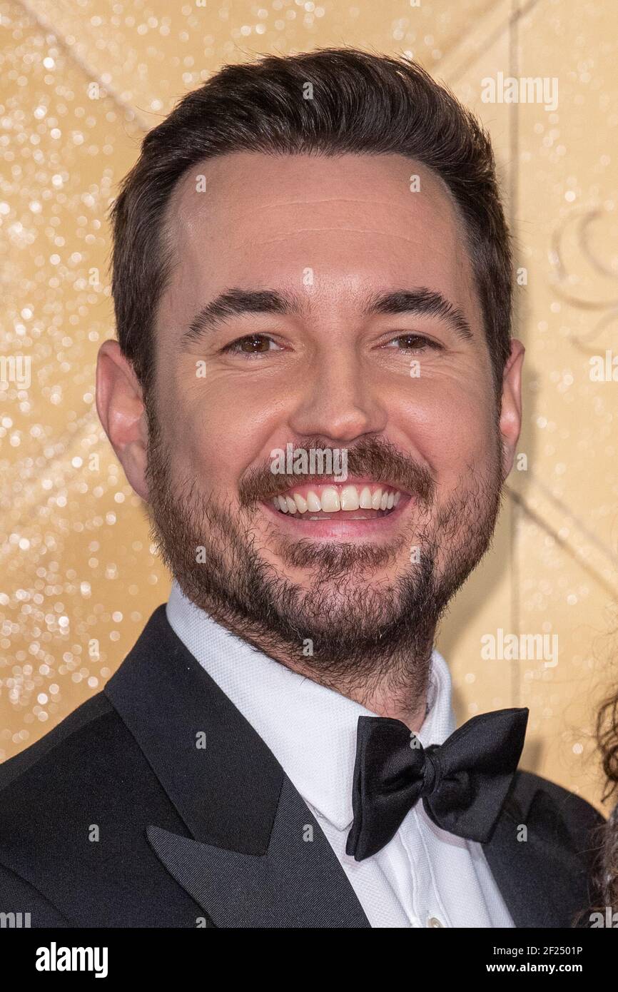 London, United Kingdom. 11th December 2018. Martin Compston attending ...
