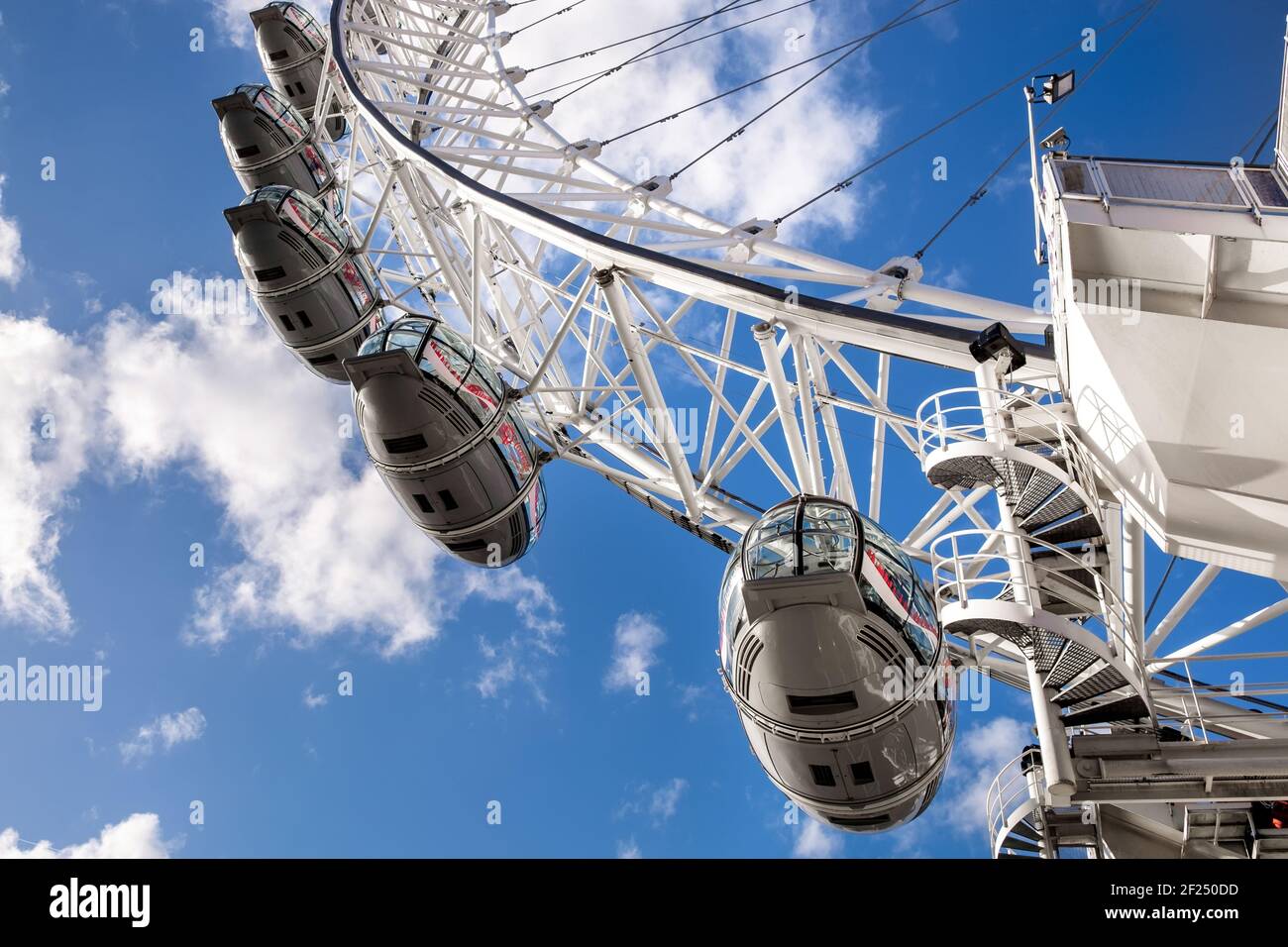 View of the London Eye Stock Photo - Alamy