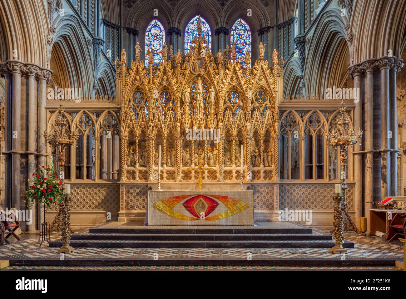 Inside ely cathedral interior hi-res stock photography and images - Alamy