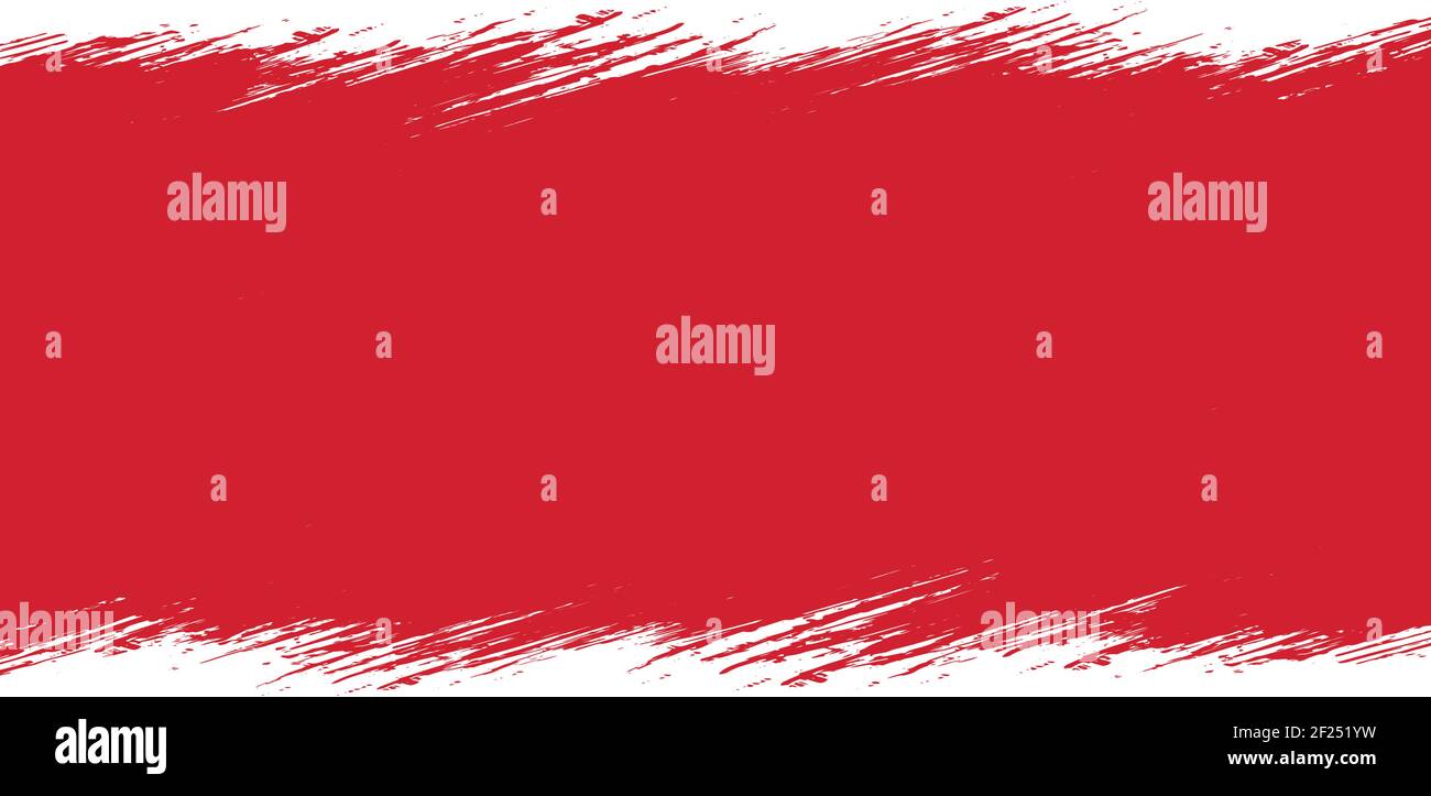 Smear of red paint on a white panoramic background - Vector ...