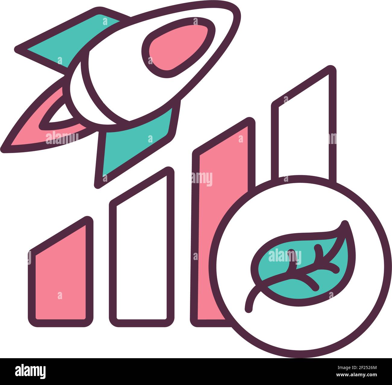 Environmental sustainability improvement RGB color icon Stock Vector Image & Art - Alamy