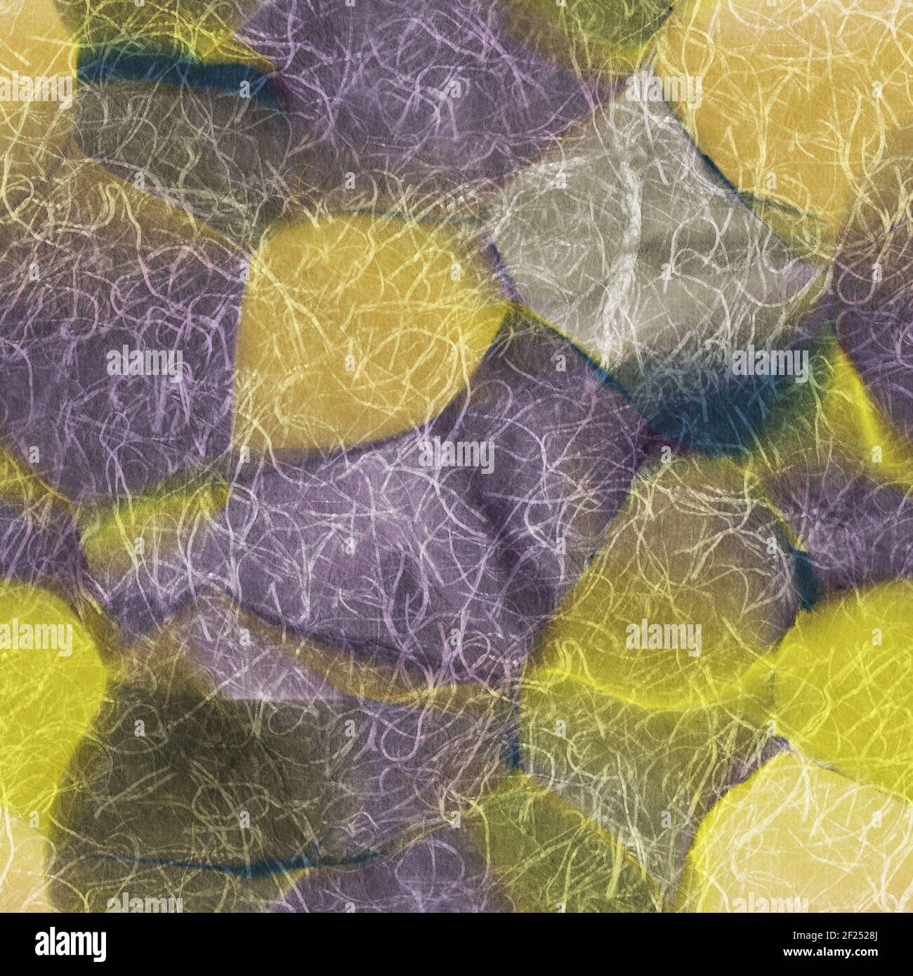 Seamless abstract blobs of color paper texture Stock Photo - Alamy