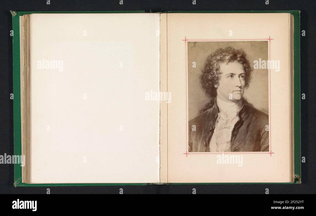 Photo production of a portrait of Johann Wolfgang von Goethe by Carl ...