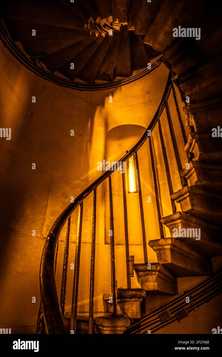 The tower with the spiral staircase hi-res stock photography and images ...