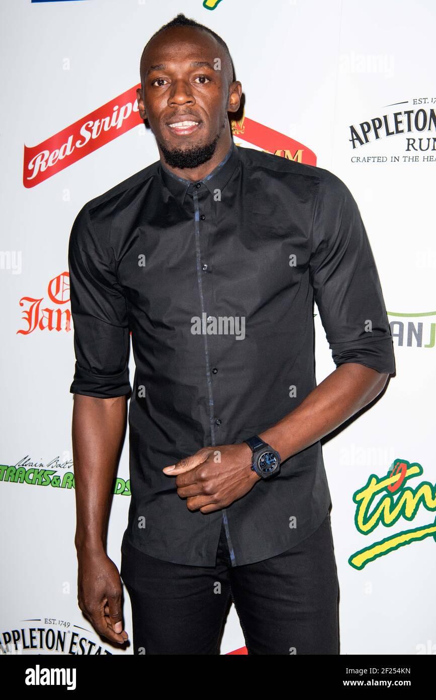 London, UK. 14th November 2018. Usain Bolt attending Usain Bolt's ...