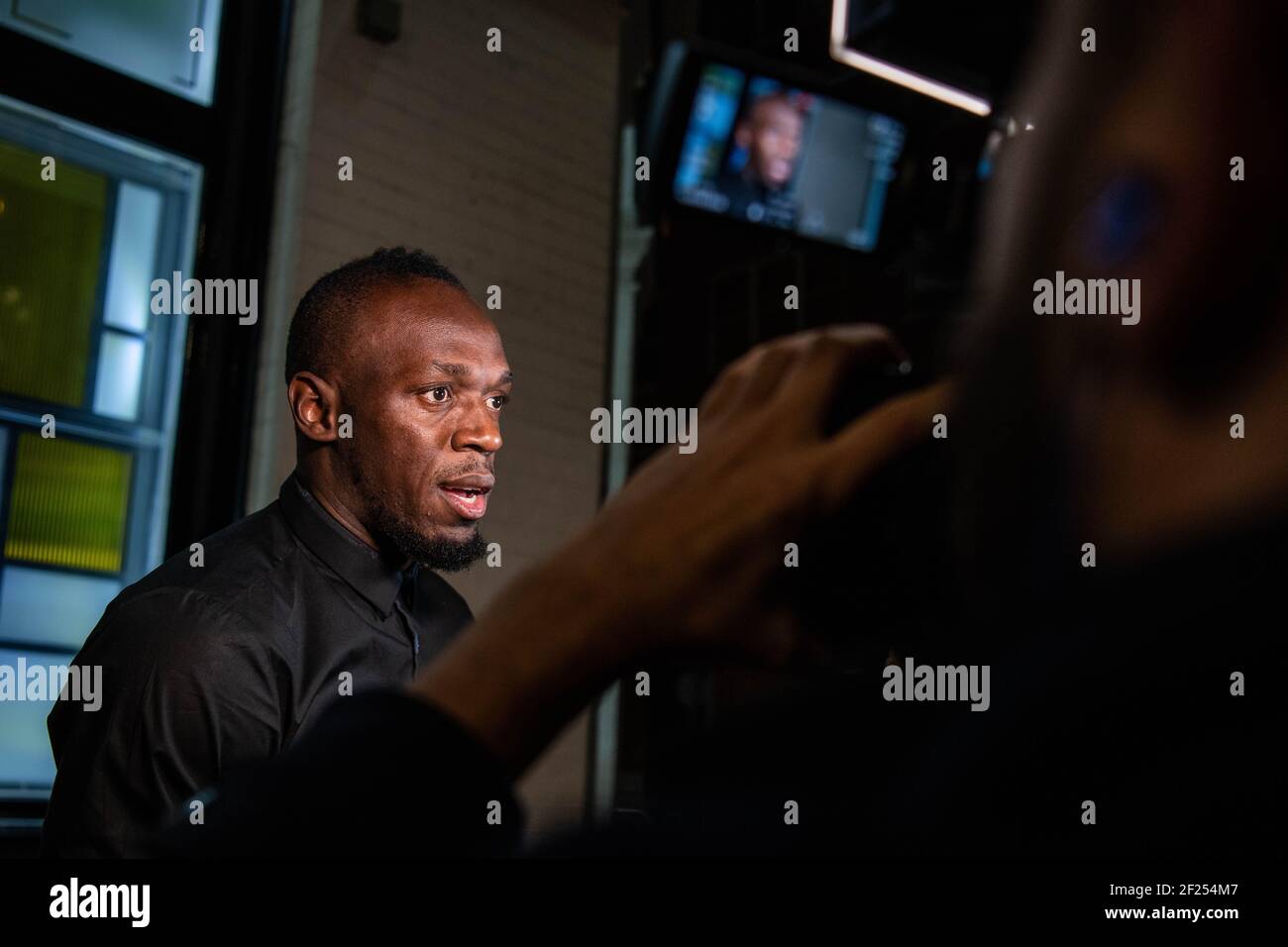 London, UK. 14th November 2018. Usain Bolt attending Usain Bolt's ...