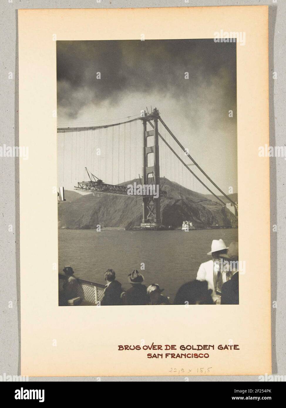Golden gate bridge under construction hi-res stock photography and ...