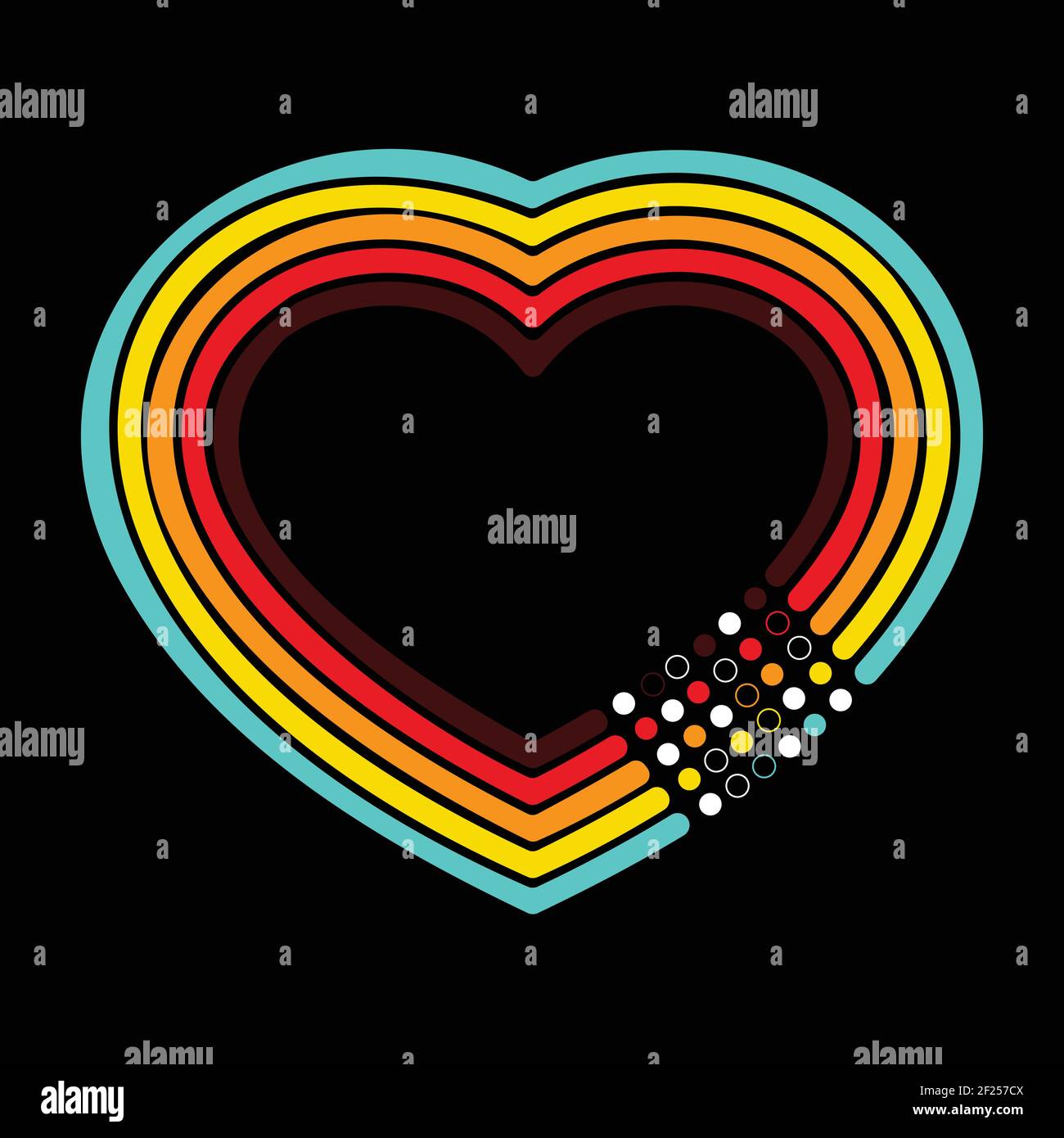 Love seventies Stock Vector Images - Alamy
