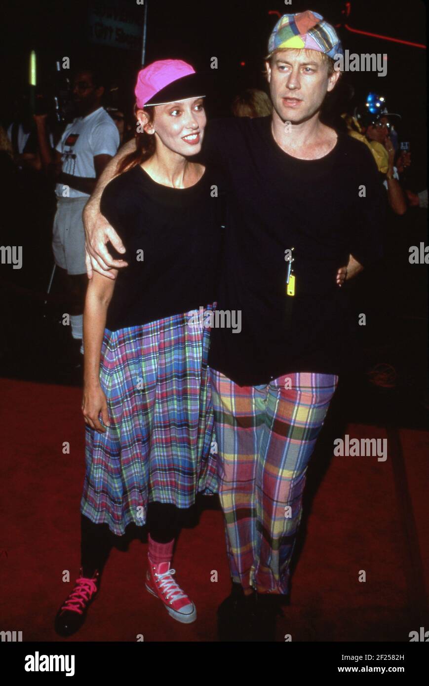 Shelley Duvall and Screenwirter John Gilroy attend the Flatliners ...