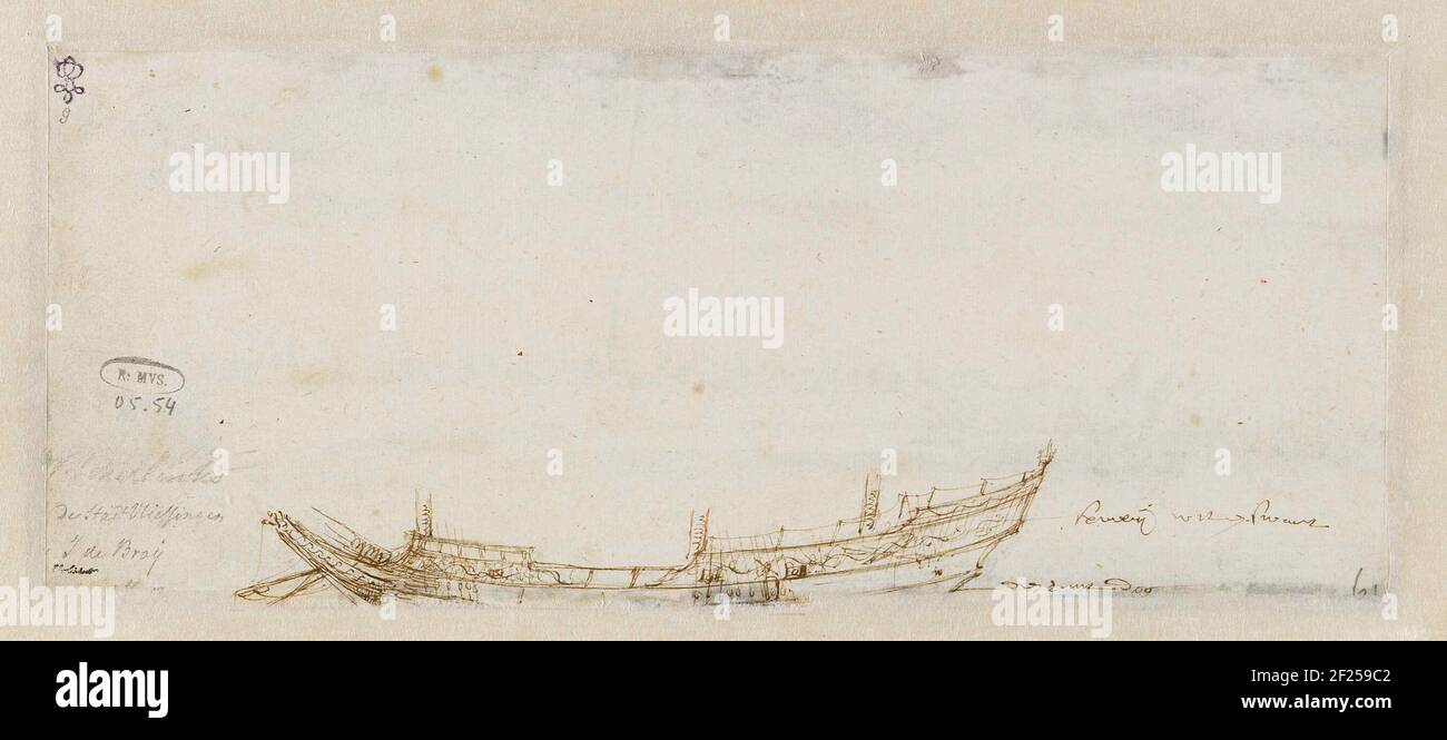 Sketch of a ship's hull Stock Photo - Alamy