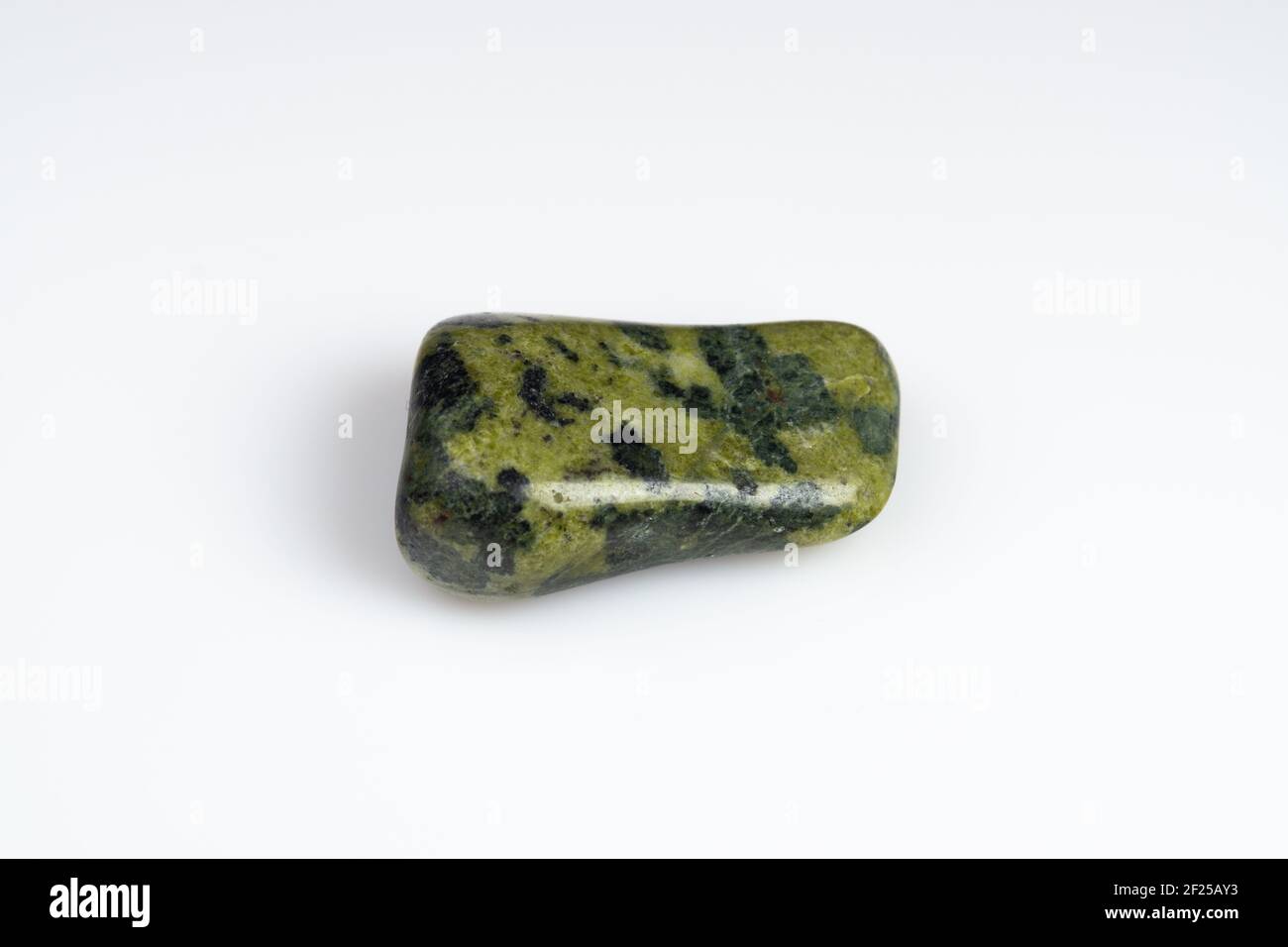 Raw green serpentine mineral isolated hi-res stock photography and ...