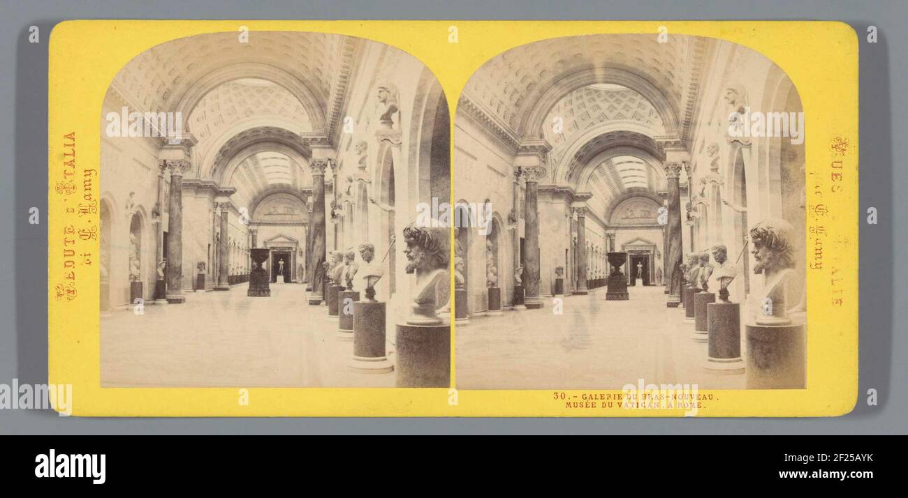 Gallery of the Arm-New, Vatican Musee, in Rome Stock Photo - Alamy