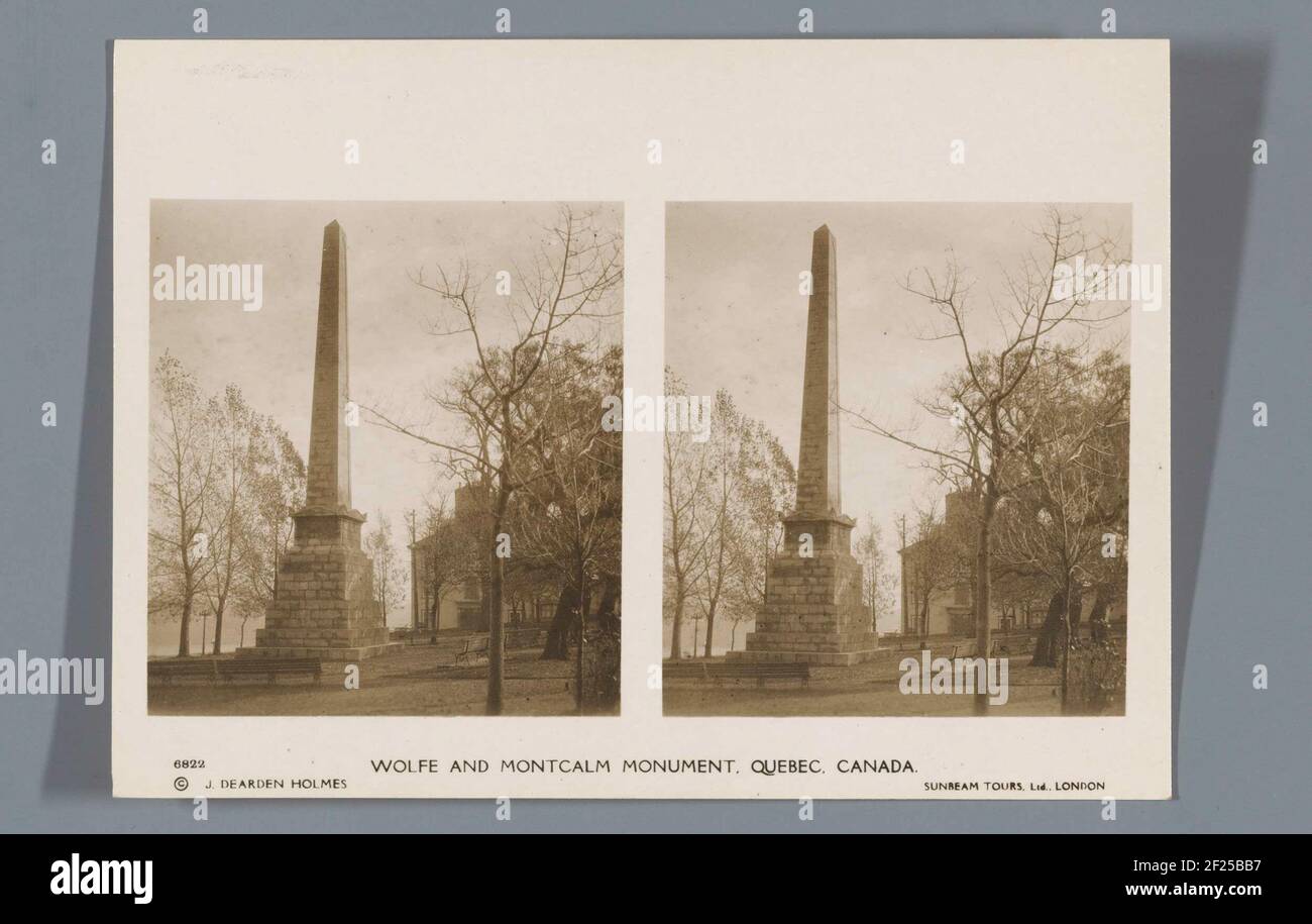 Monument wolfe montcalm hi-res stock photography and images - Alamy