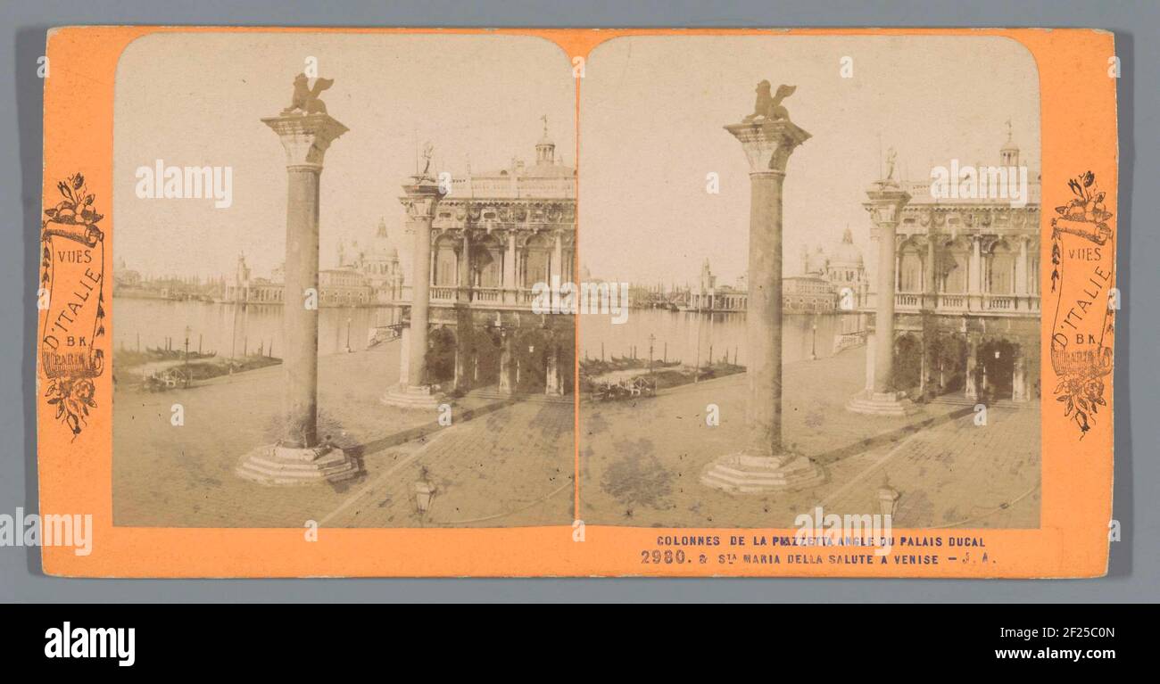 The Columns of La Piazette Angel ange du Palilla Palais du Sut and the ...