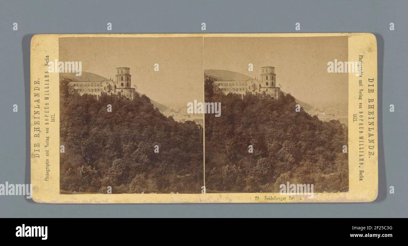 Geight Op Castle Heidelberg; Heidelberger Castle; The Rheinlande Stock ...