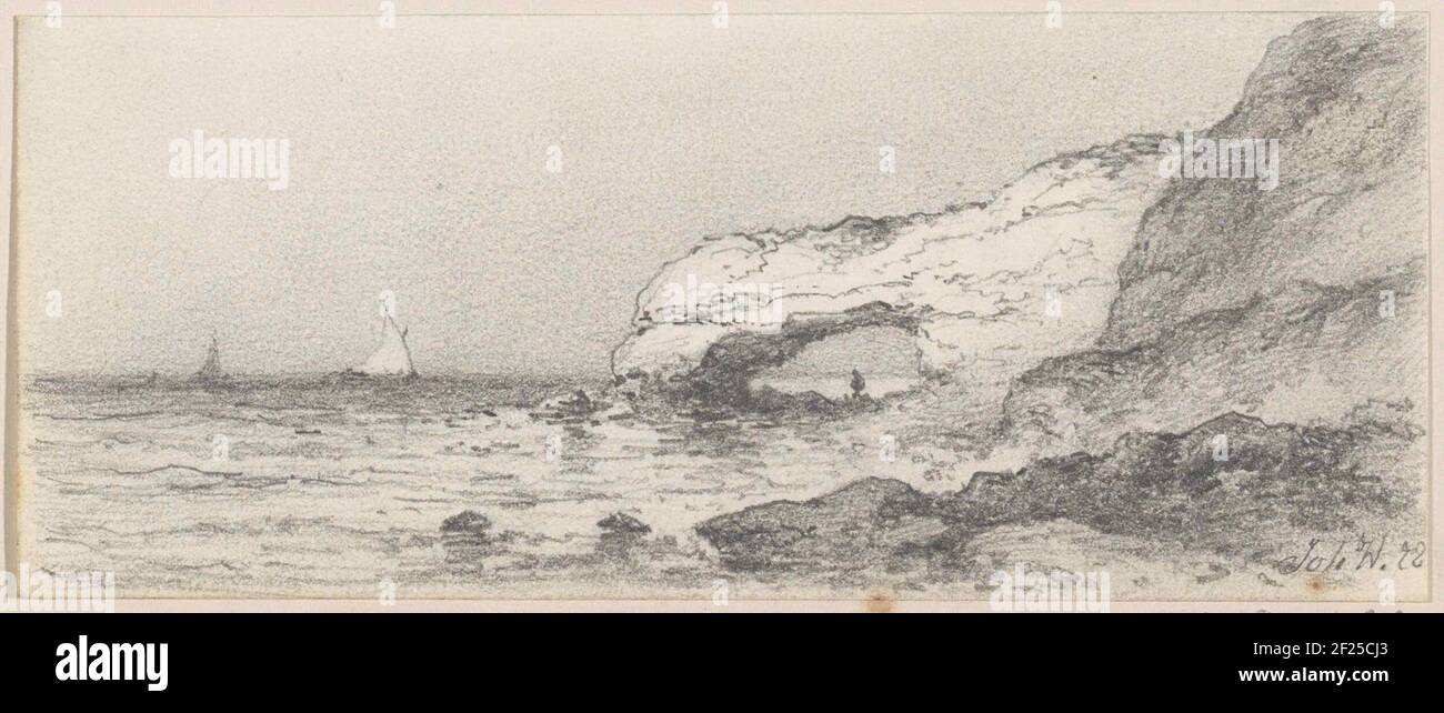Rotskust.Drawing is part of an album Stock Photo - Alamy