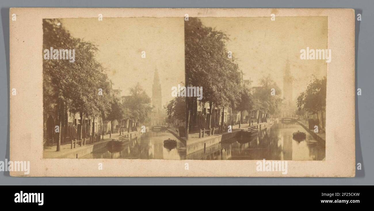 Groenburgwal, Z.kerk Stock Photo - Alamy