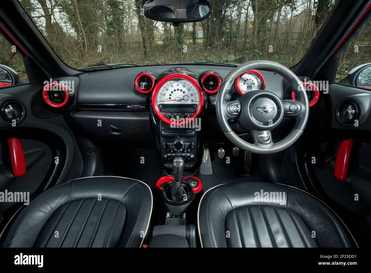 R60 shape Mini Countryman JCW (John Cooper Works), with personalisation ...