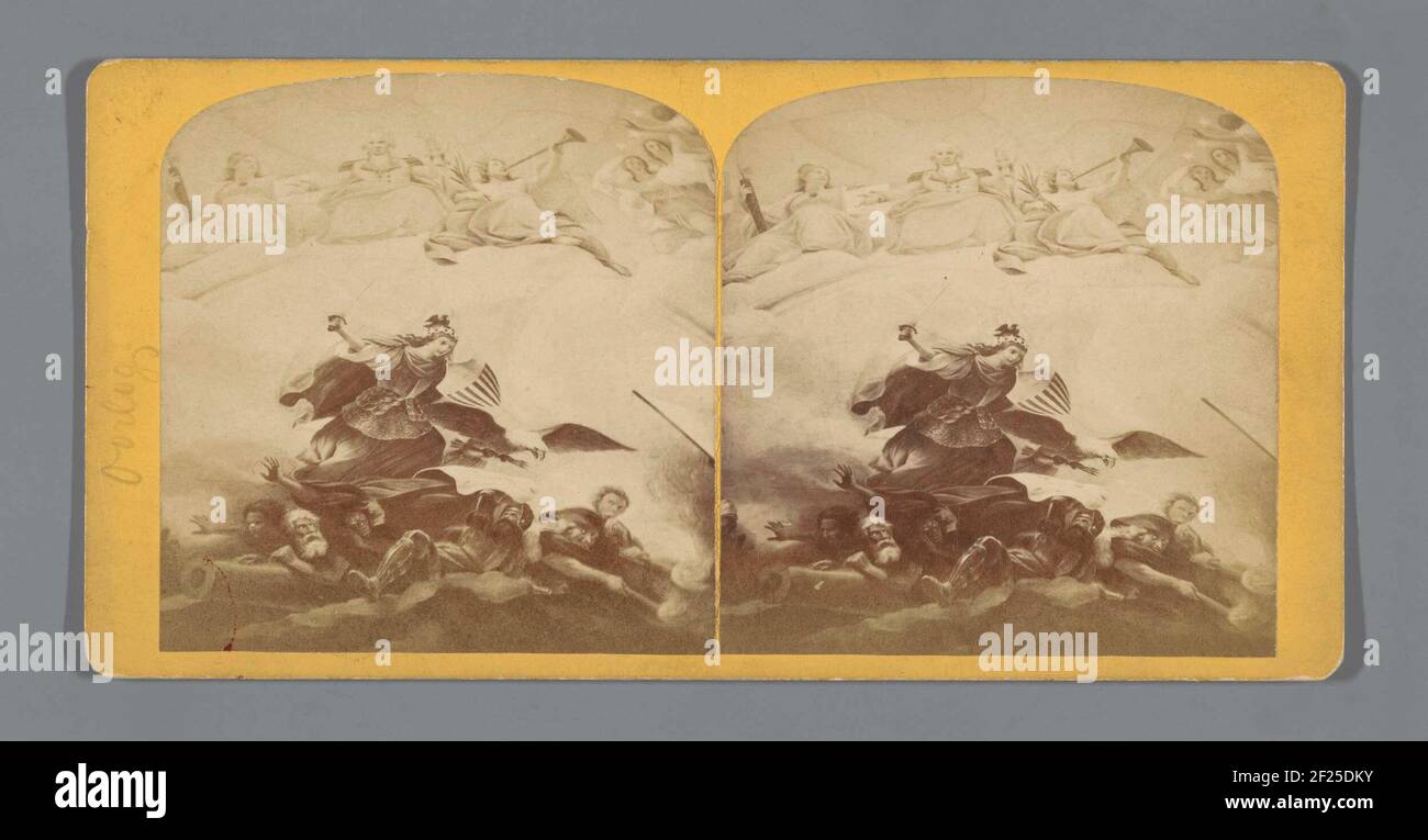 Brumidis allegorical painting hi-res stock photography and images - Alamy