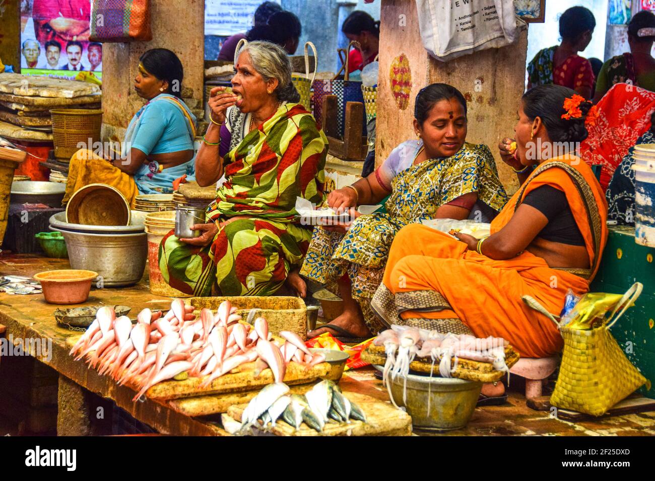 Puducherry, Pondicherry, Tamil Nadu, India Stock Photo - Alamy