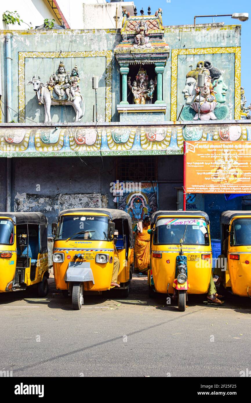 Puducherry, Pondicherry, Tamil Nadu, India Stock Photo - Alamy