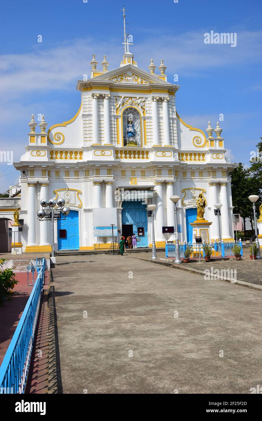Puducherry, Pondicherry, Tamil Nadu, India Stock Photo - Alamy