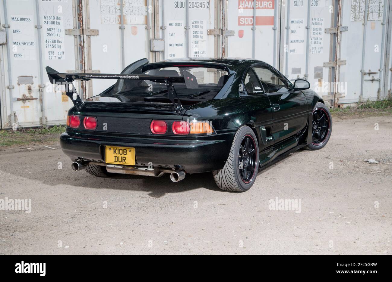 Modified Mk2 Toyota MR2 Japanese mid engine sports car Stock Photo - Alamy