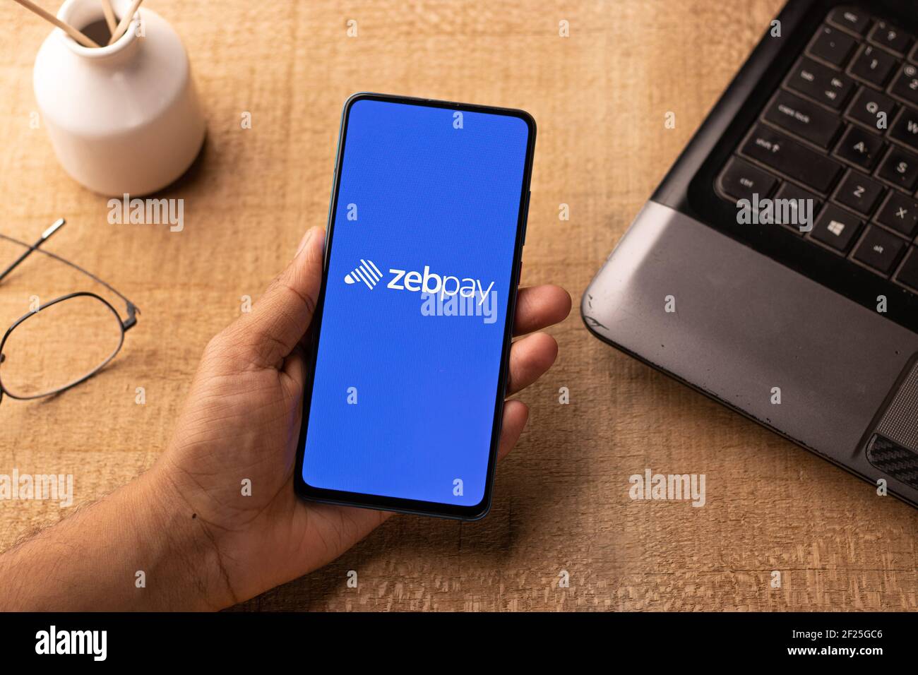 Zebpay logo hi-res stock photography and images - Alamy