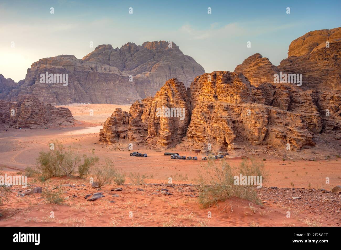 Wadi Rum desert in Jordan Stock Photo - Alamy
