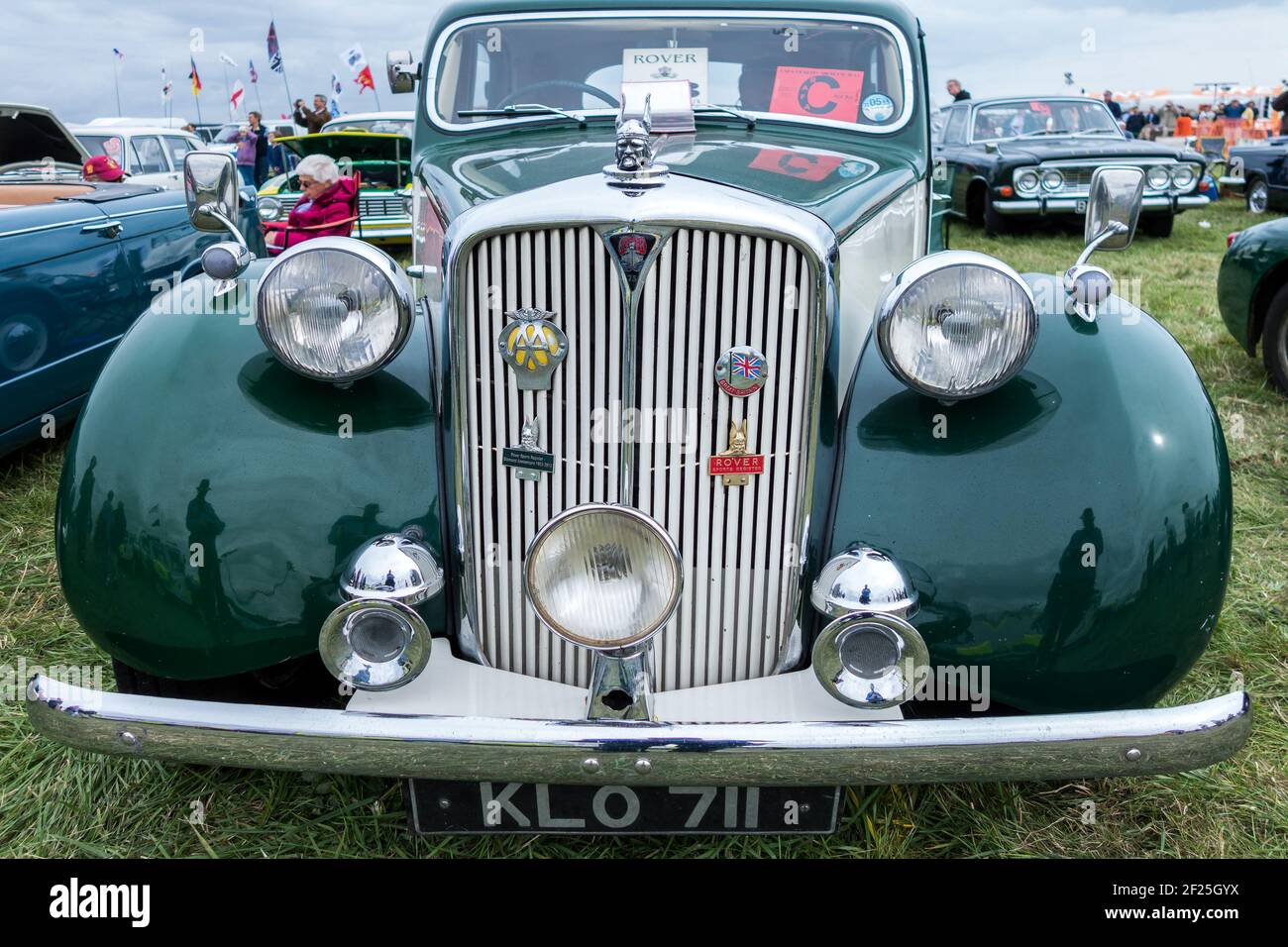 Old Rover 75 Stock Photo - Alamy