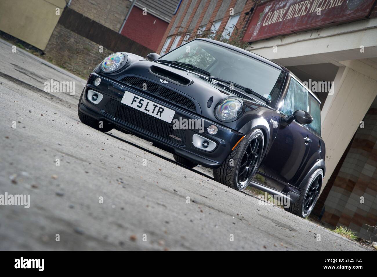 Modified Mini Cooper Black