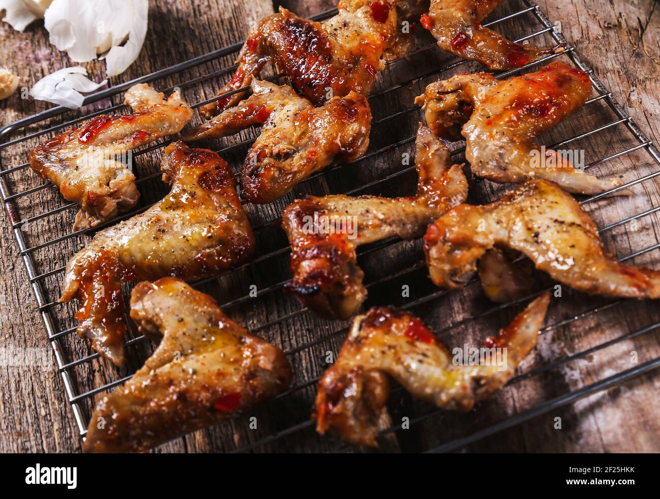 Food delicious chicken wings hi-res stock photography and images - Alamy