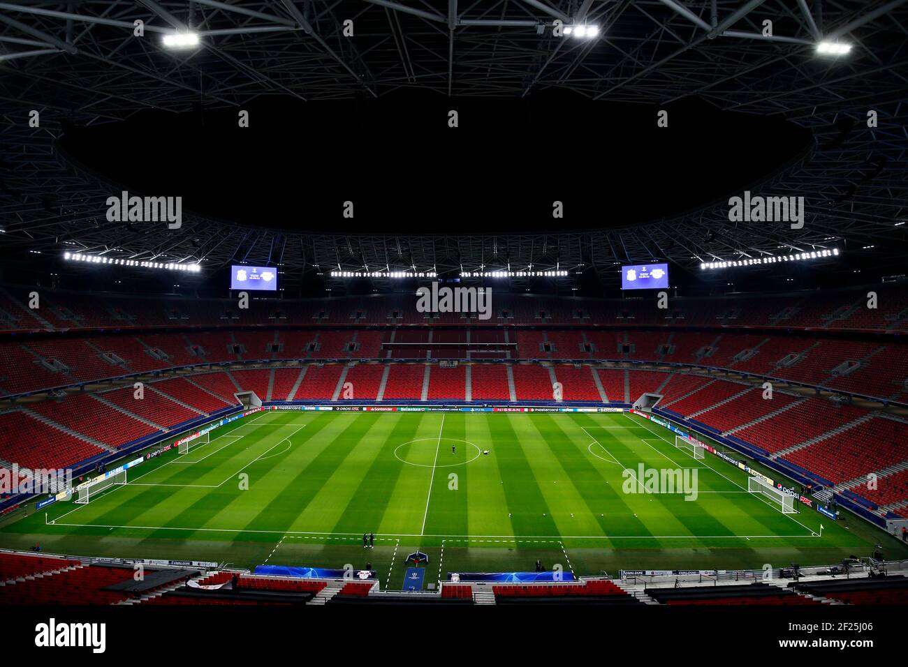 A general view of the Puskas Arena, Budapest, venue for this evenings ...