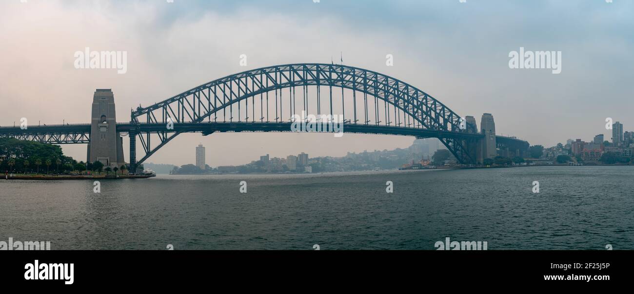 Sydney Harbour Bridge river View at Sydney New South Wales Australia ...