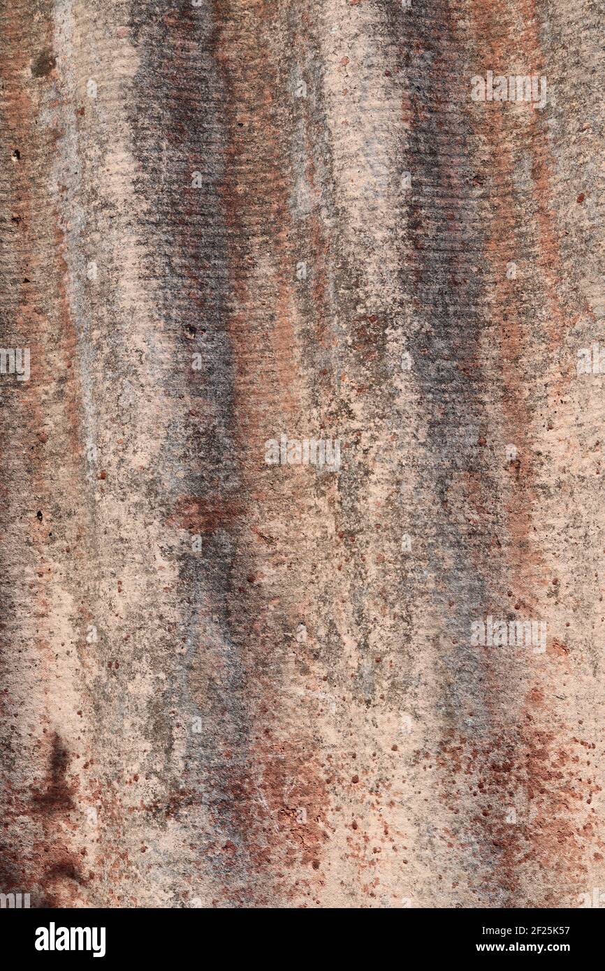 Waved Red Roof Slate Background Stock Photo - Alamy