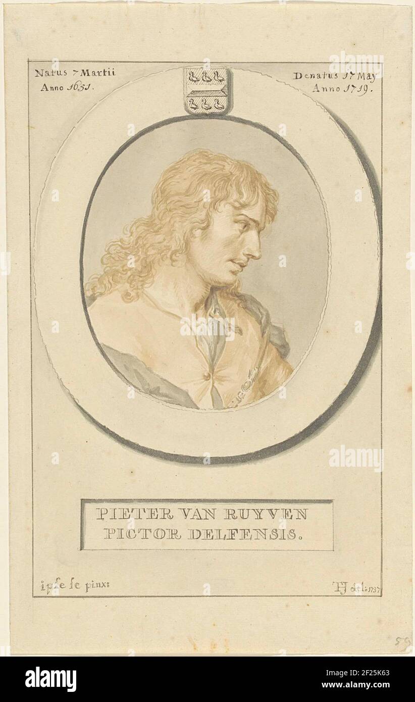 Portrait of Pieter van Ruyven Stock Photo - Alamy