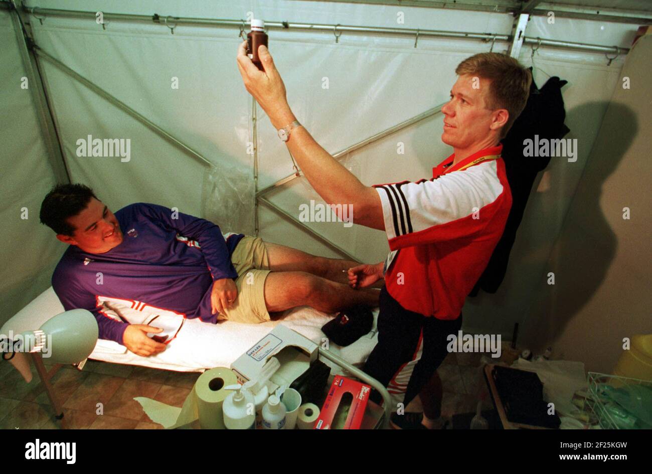 DR RICHARD BUDGET GB TEAM DOCTOR TREATING GB SAILOR MARK COVELL, STAR ...