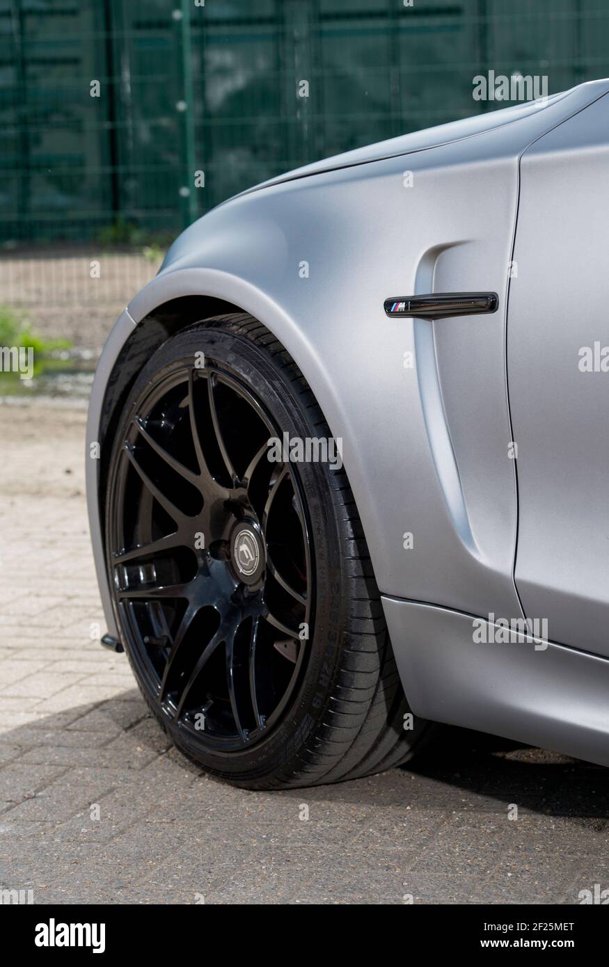 BMW M135i compact rear wheel drive performance car with modifications ...