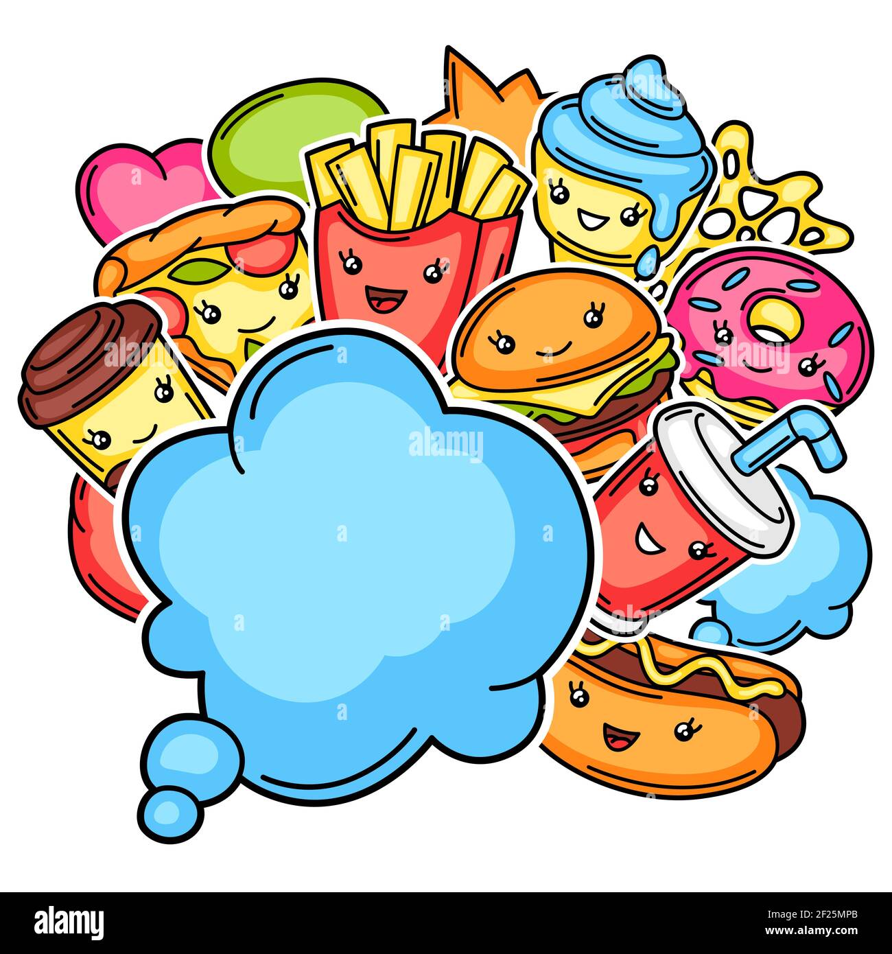 Cute Cartoon Food Wallpapers