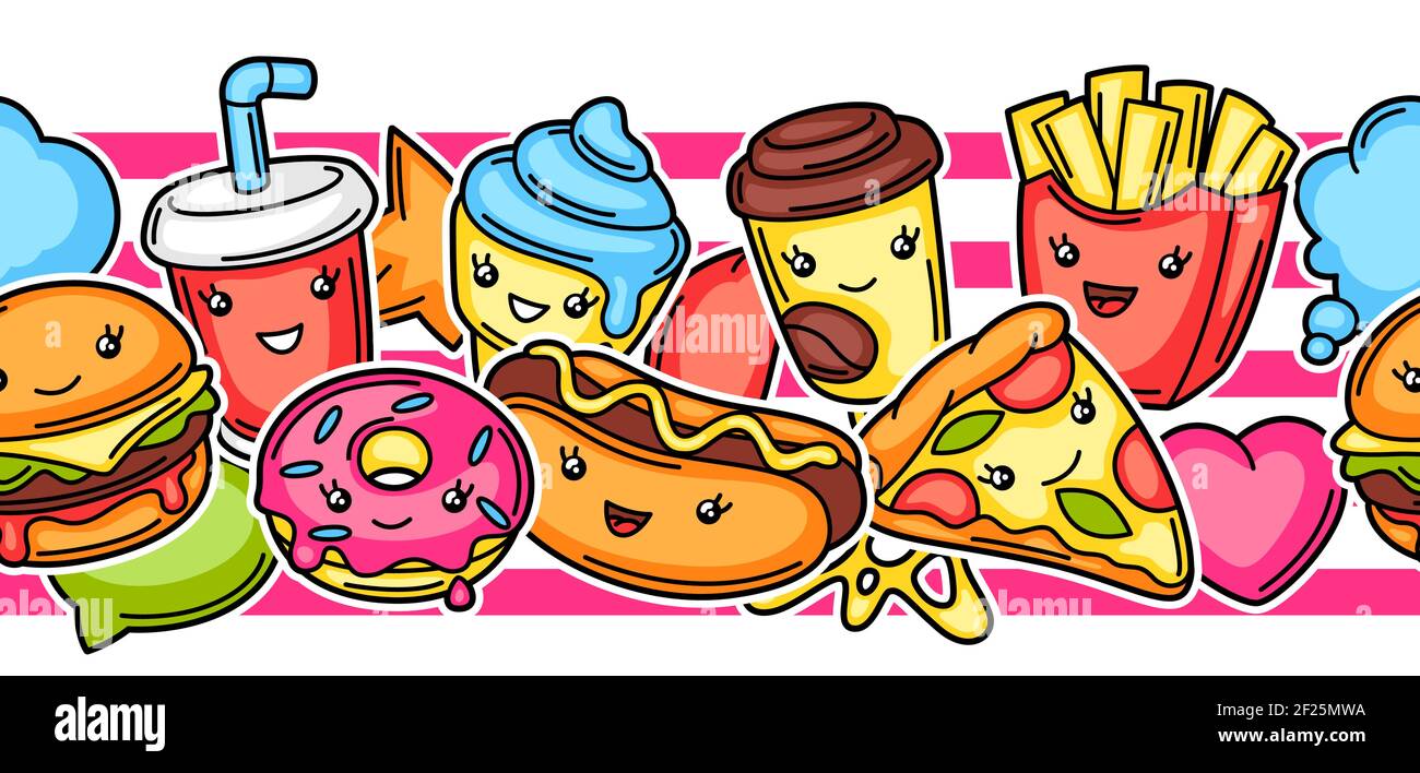 Cute Sketches Of Food