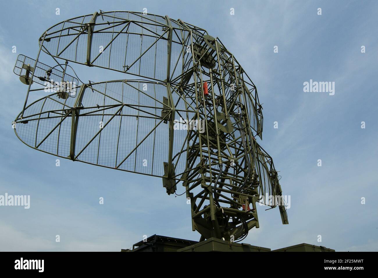 military mobile radar station against the blue sky, Russia Stock Photo ...