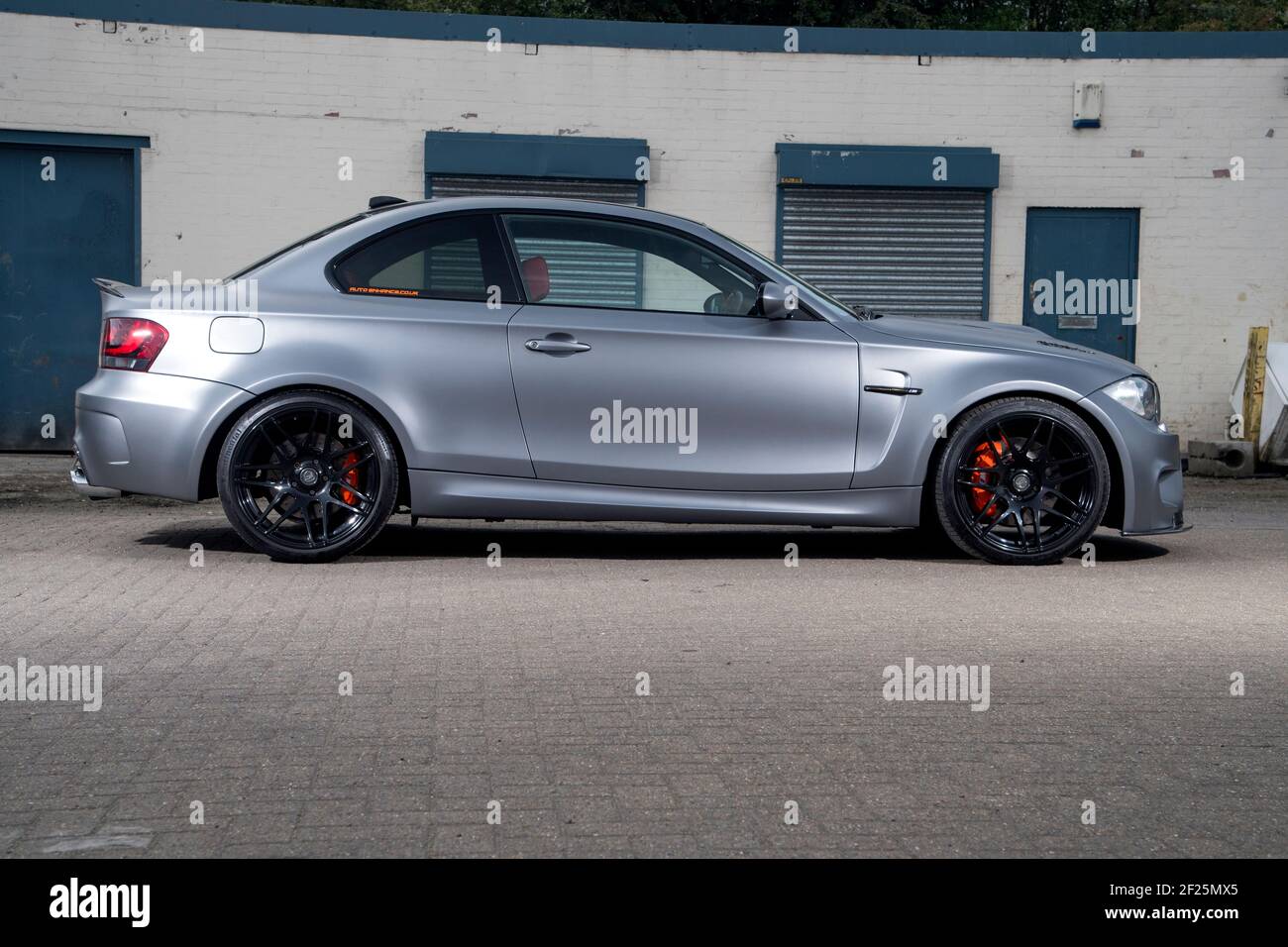 BMW M135i compact rear wheel drive performance car with modifications ...