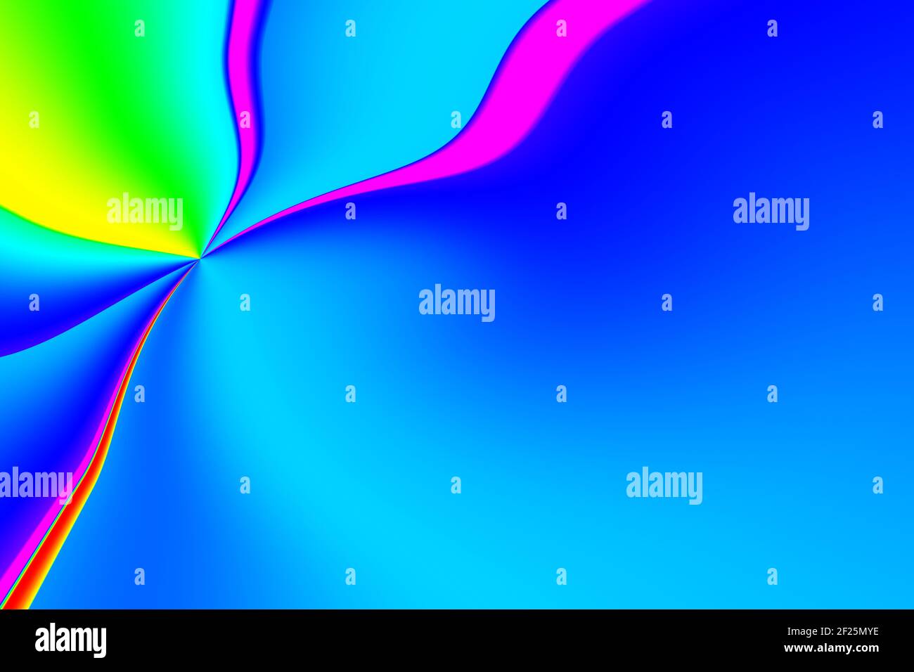 An illustration of a wavy colorful background with space for text Stock ...